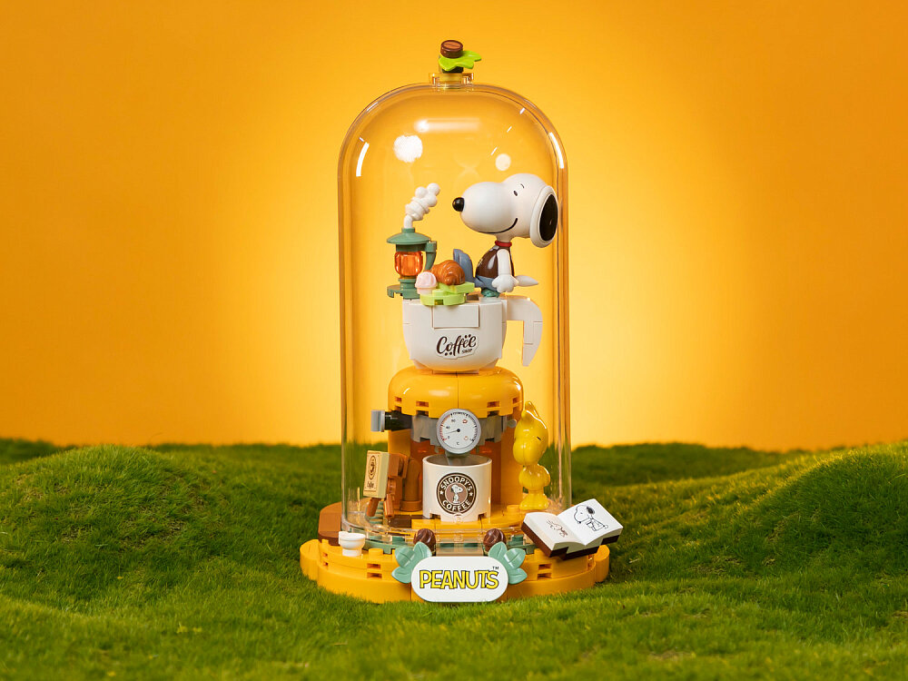 Конструктор Pantasy Snoopy 86903 Конструктор Снупи: Время кофе