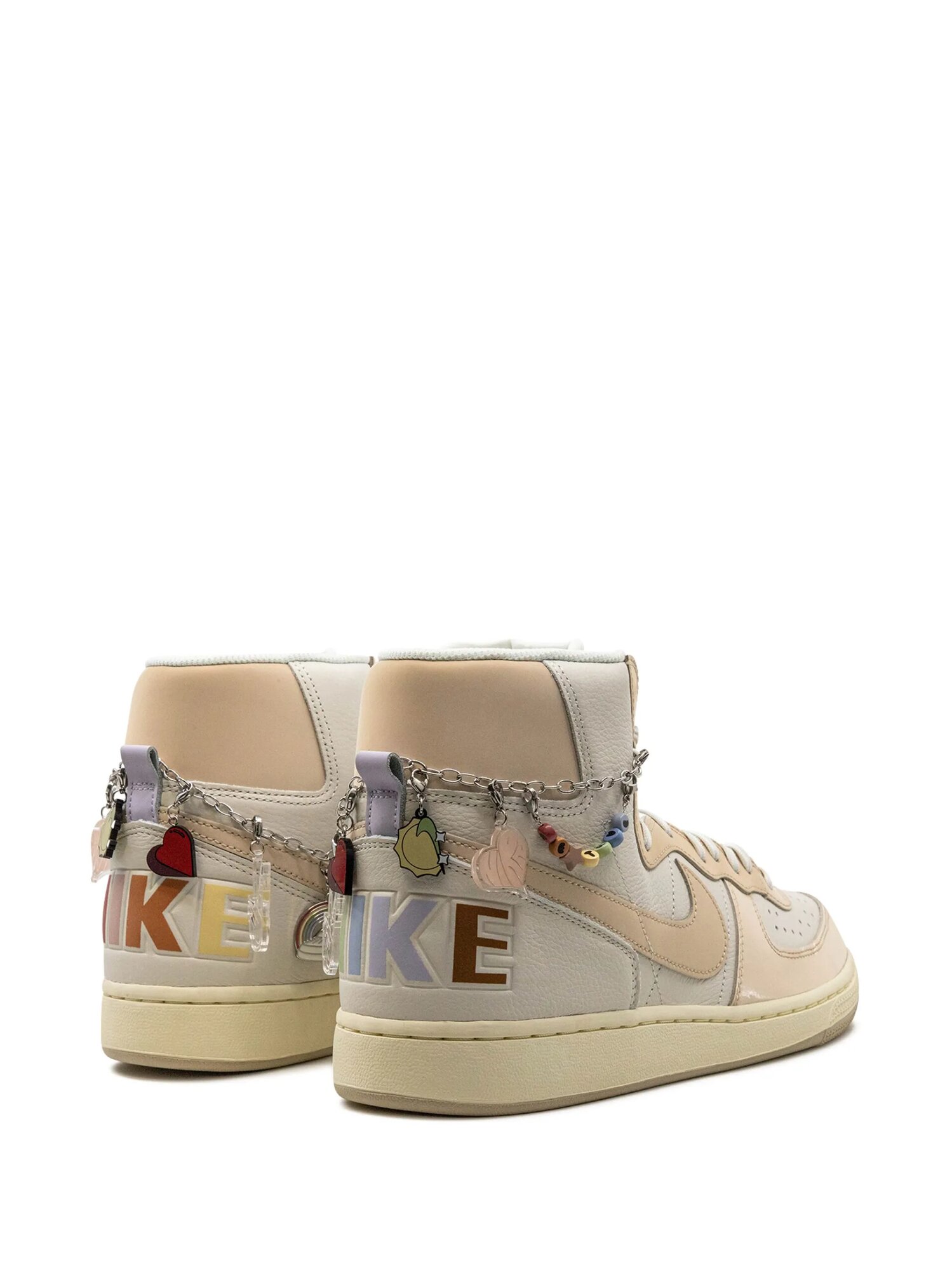 Кроссовки NIKE Terminator High, размер 10.5 US, бежевый — фото 1
