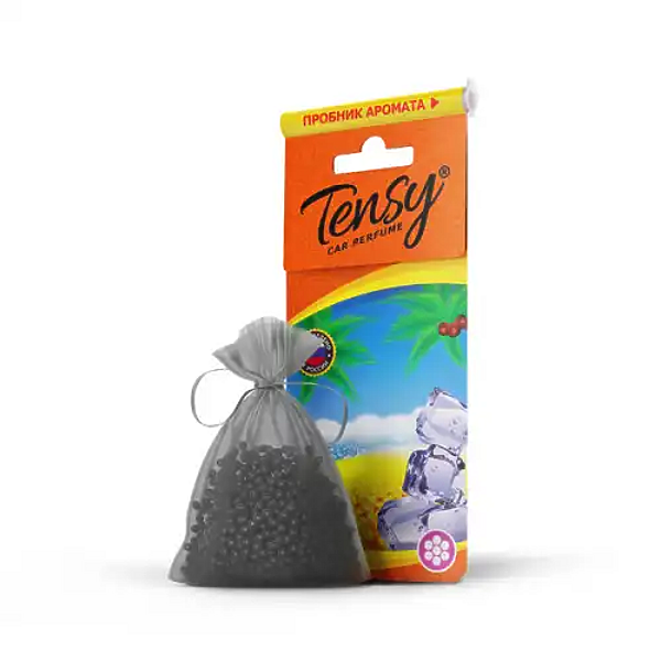 TENSY TTE-11 (4631111151051_TY) тте-11 ароматизатор tensy черный лед мешочек(гранула), 12шт. / бл\