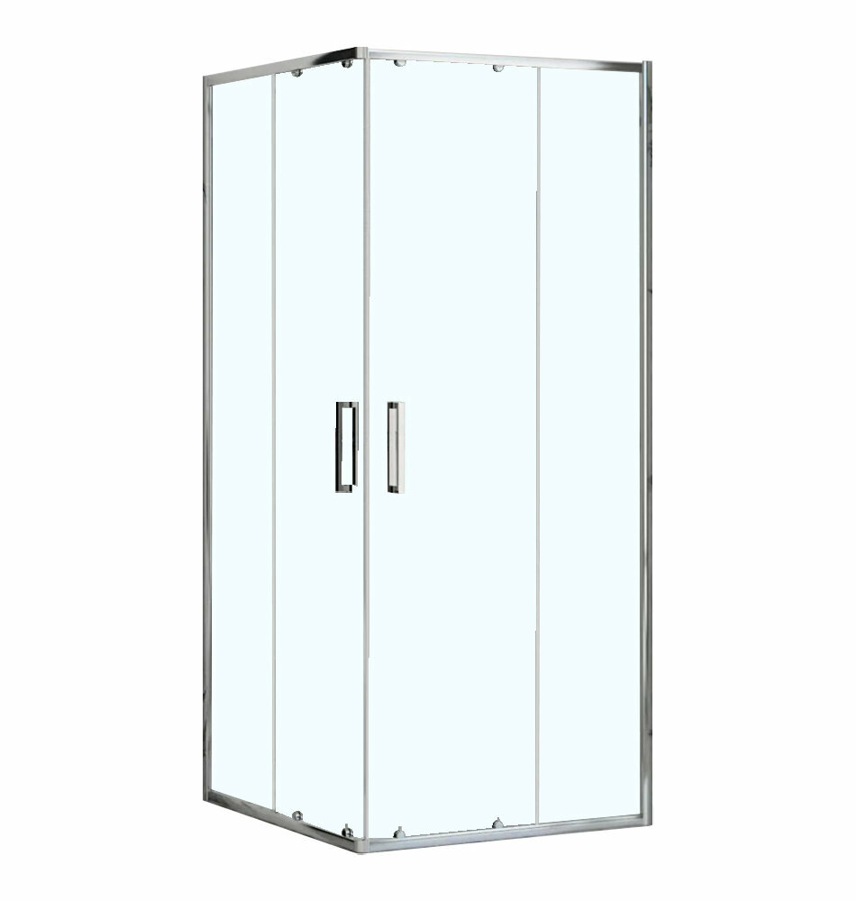 Душевой уголок Loranto NEO CS-21809 90x90 прозрачное стекло/профиль серебро