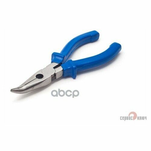 Тонкогубцы 160мм загнутые утконосы Сервис Ключ сервис ключ 71162