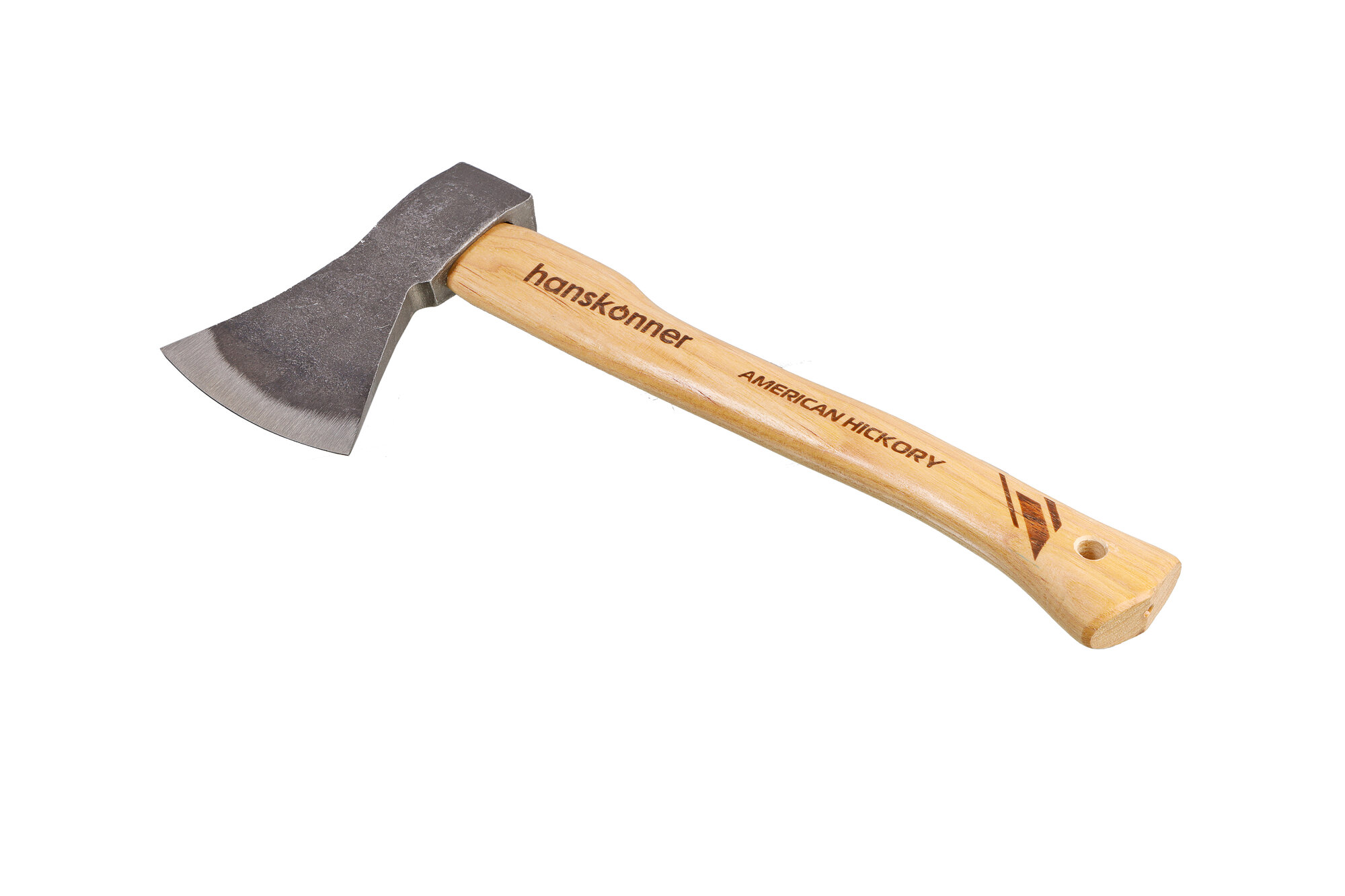 Топор деревянный Hanskonner HK1015-02-WD1000 1000г, длина рукоятки 400мм, рукоятка гикори