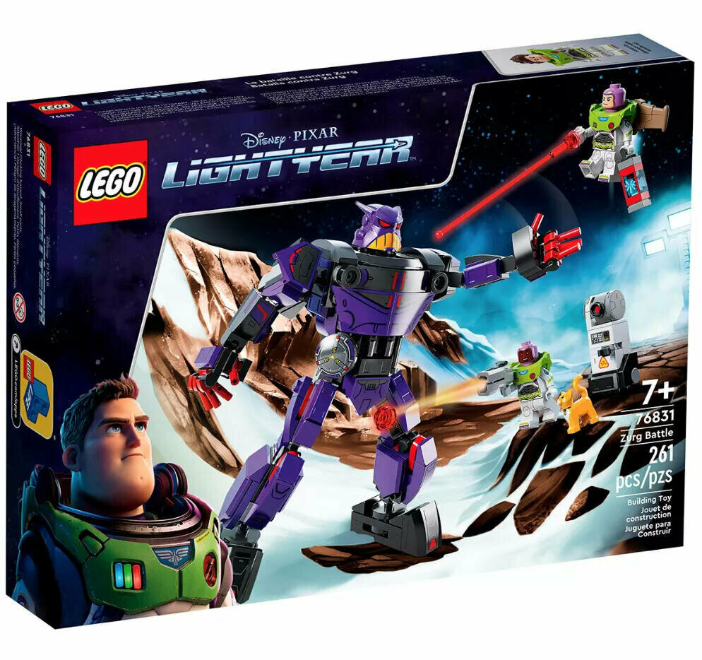 Конструктор LEGO Disney 76831 Битва с Зургом, 261 деталь, от 1 лет, 2022 год