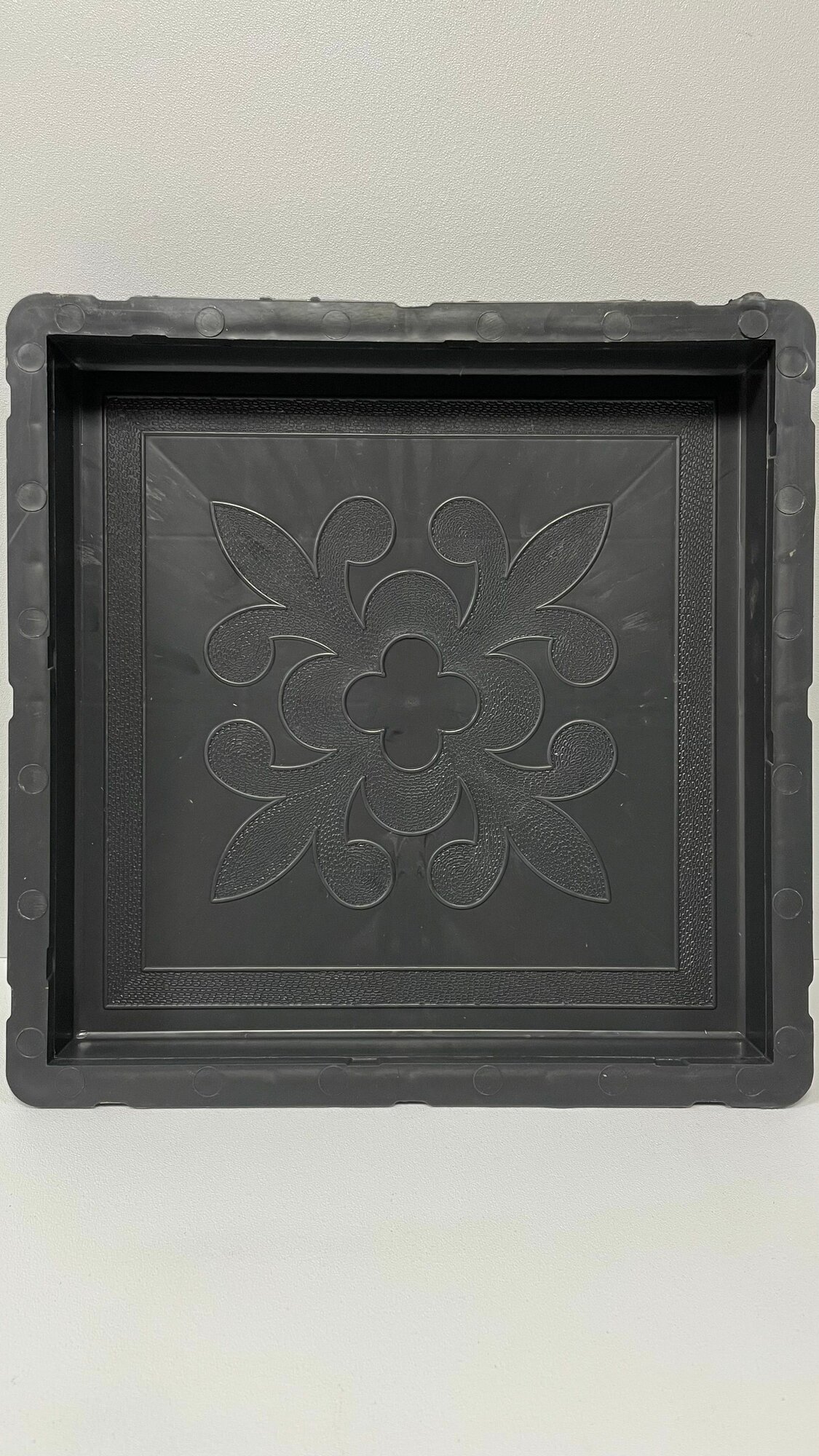 Форма для тротуарной плитки Квадрат Краковский, 30х30х4 см. 10 шт.