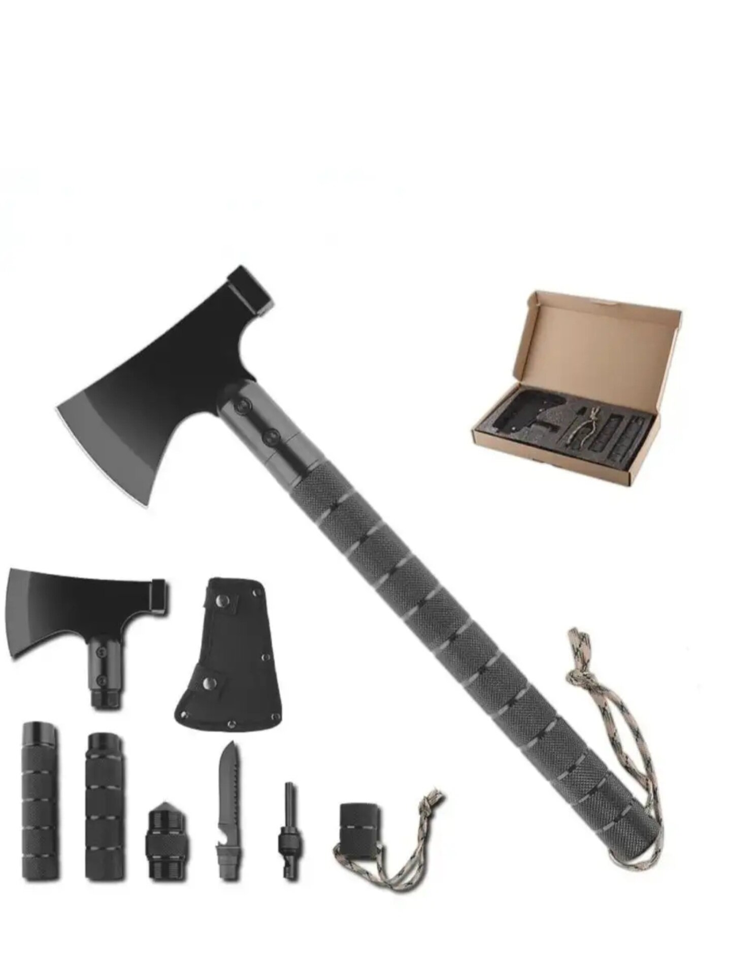 Топор туристический походный с чехлом многофункциональныйтуристический у