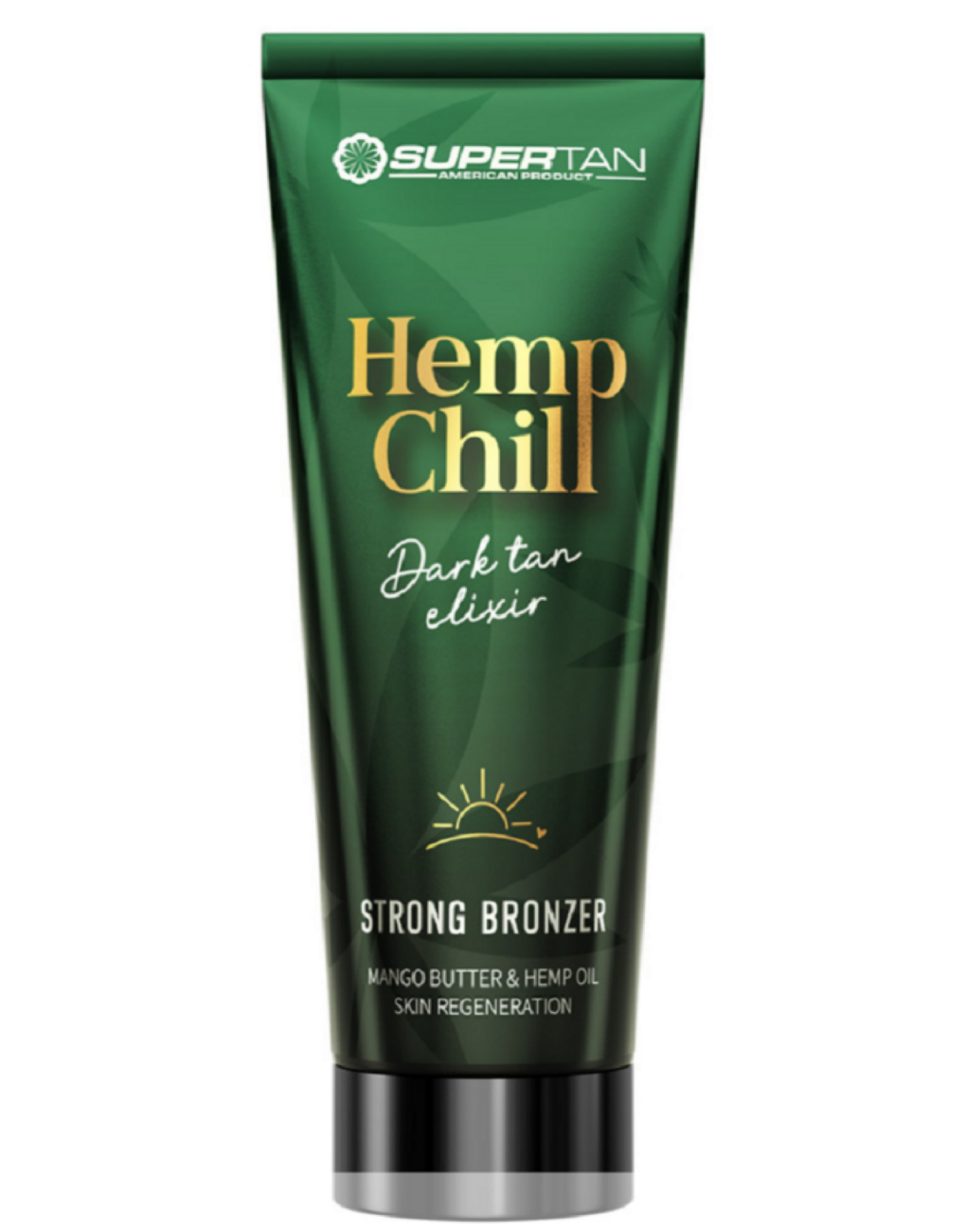 Крем для солярия SUPERTAN Hemp Chill Strong Bronzer 200 мл (с усиленным бронзатором)