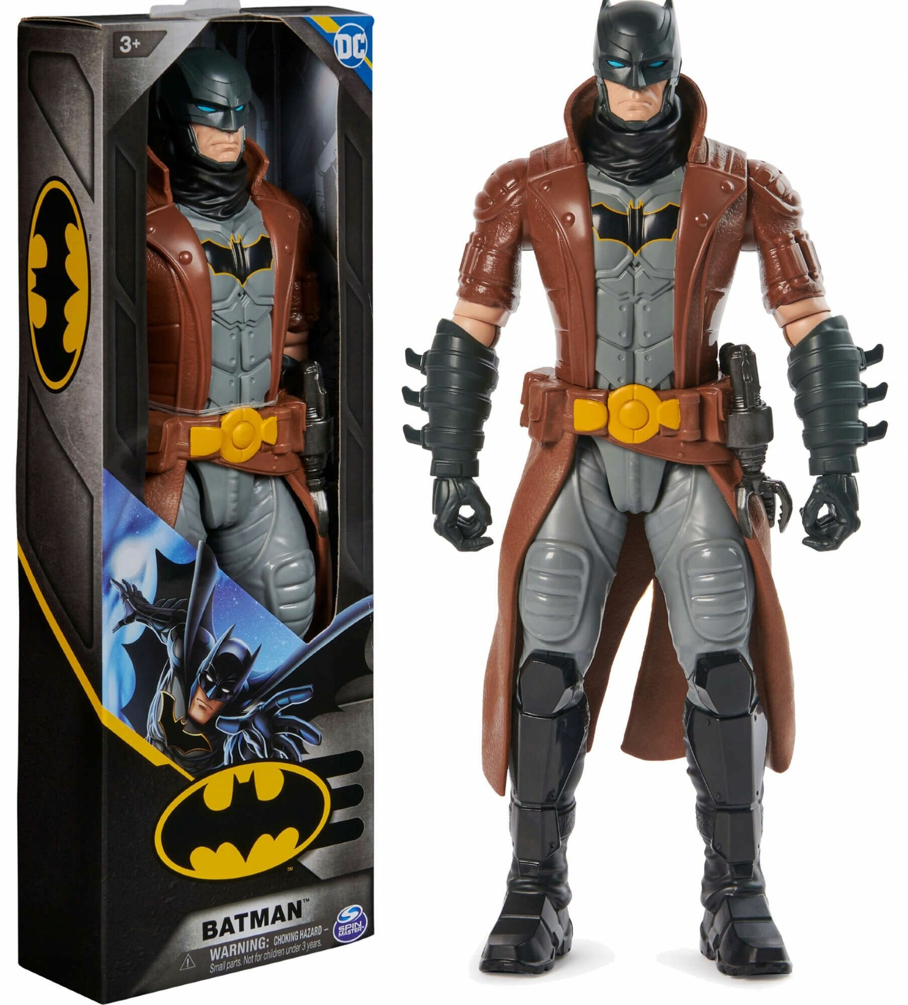 Фигурки Marvel Batman DC Comics - Фигурка Бэтмена 30 см в коричневом пальто 6067622
