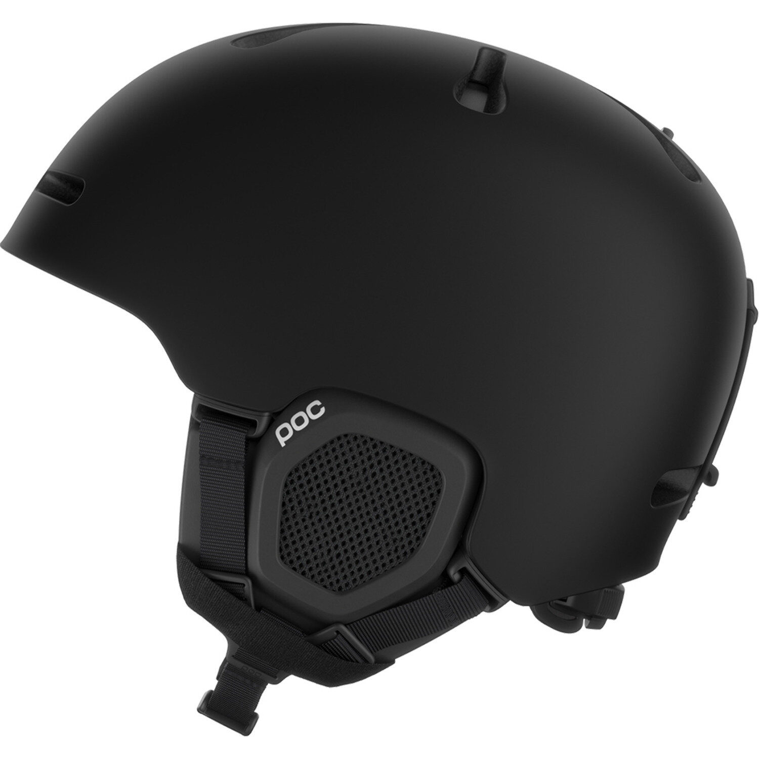 Горнолыжный шлем Poc Fornix Uranium Black Matt 24/25 Черный, для мужчин , Черный