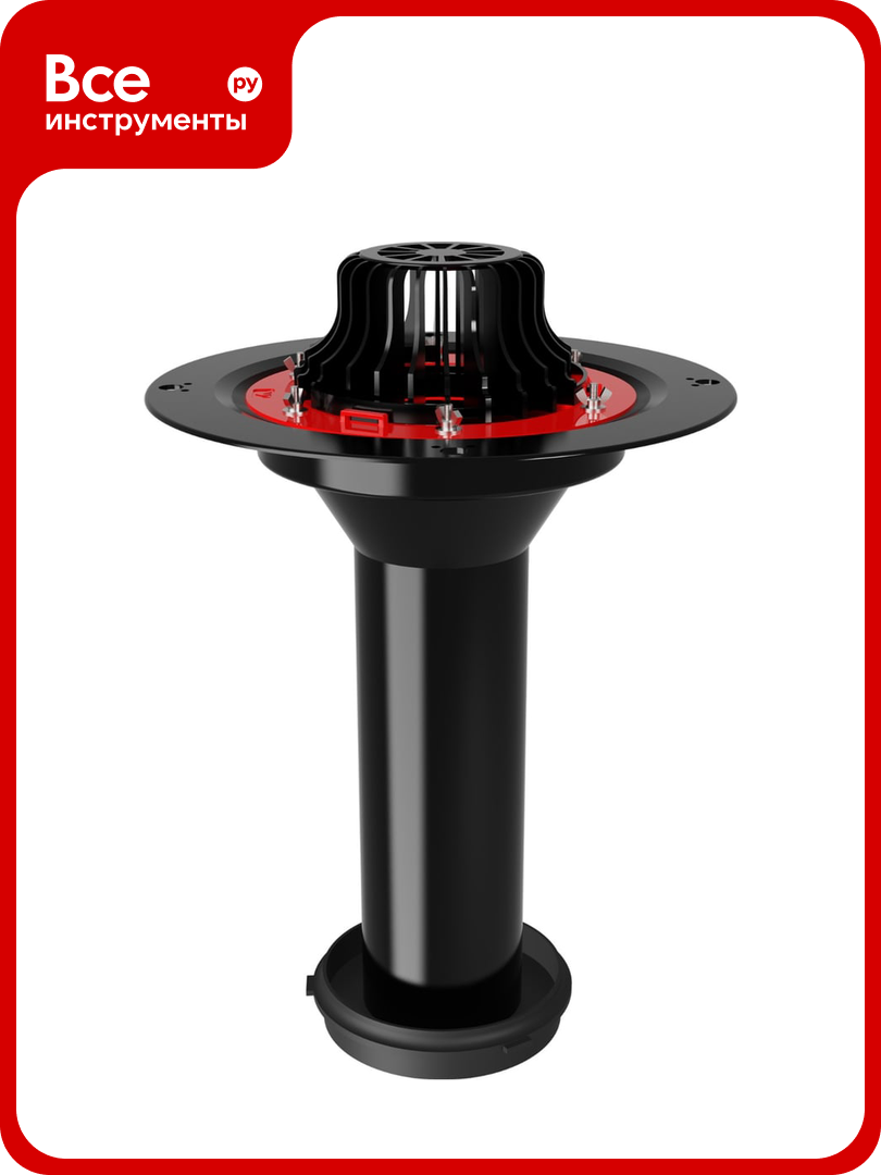 Воронка Fachmann c фланцем, с манжетой VMN 110x450 мм 01.095, 450 мм