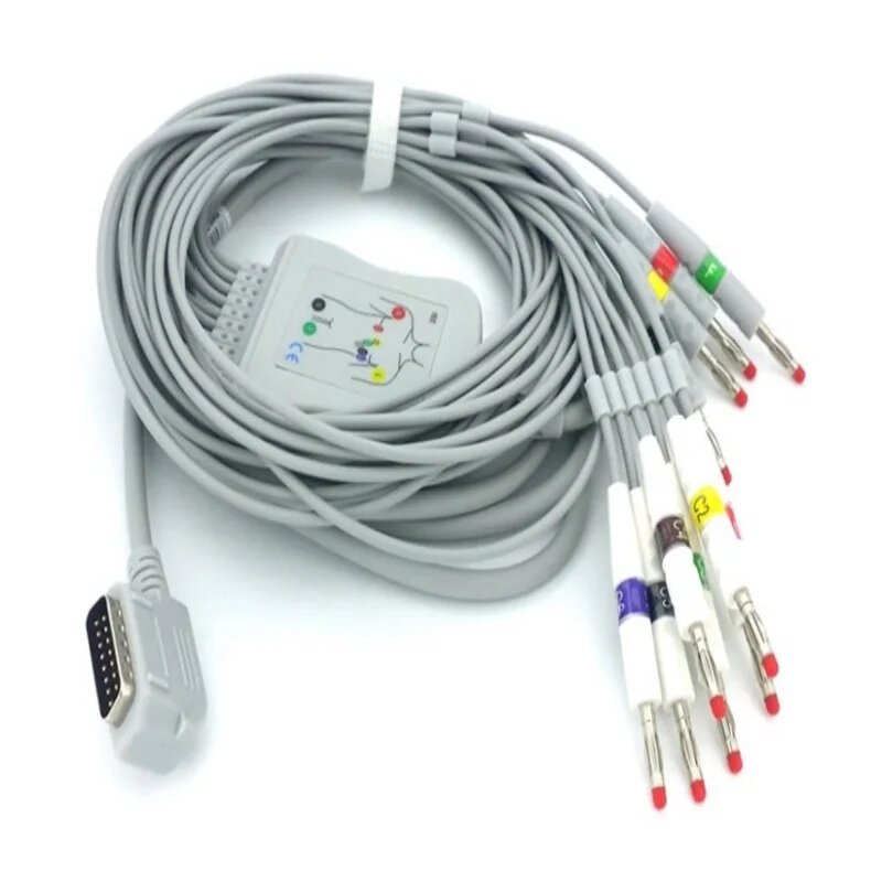 Провода для ЭКГ-машины Kenz Cardico 1211 IEC Standard(C1-C6)