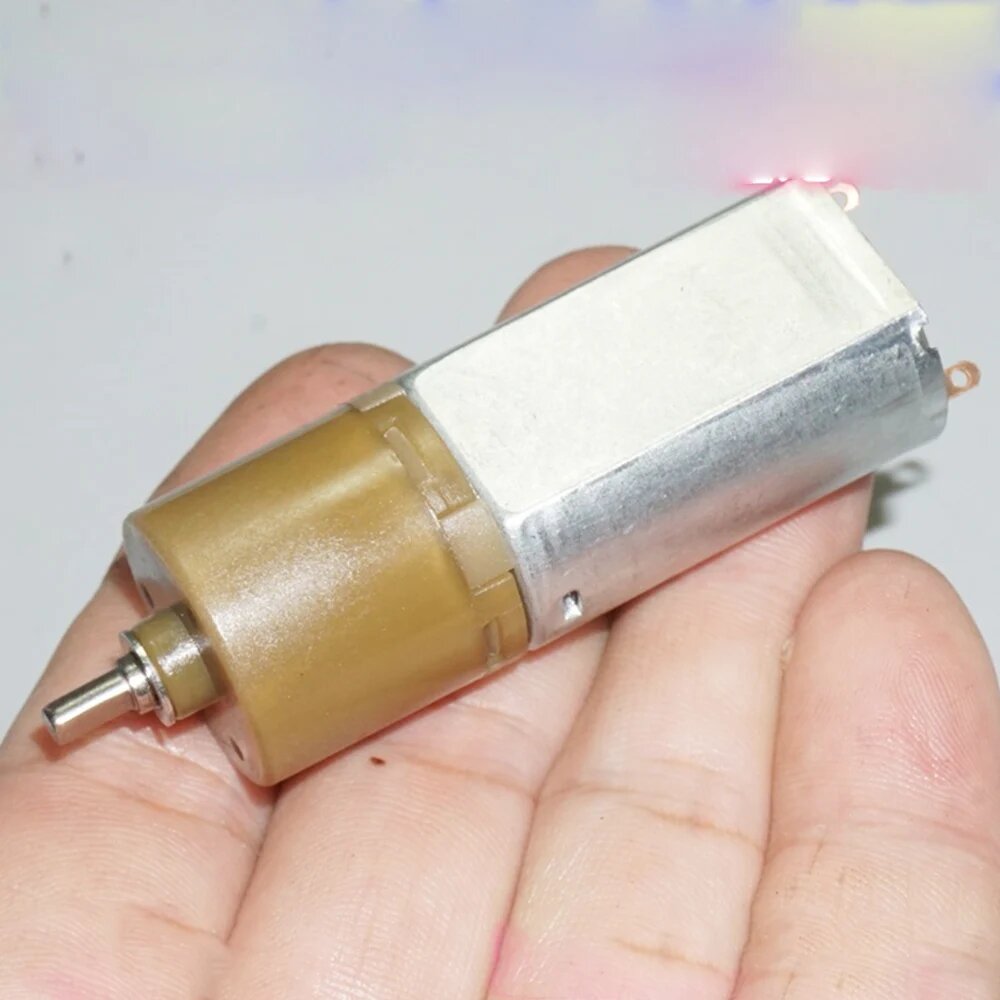 Постоянный ток 3 в-6 в 156:1 микро 180 мотор-редуктор 20 мм 3-ступенчатый 3,7 в 23-51 об/мин, низкая скорость, высокий крутящий момент, редуктор, электродвигатель