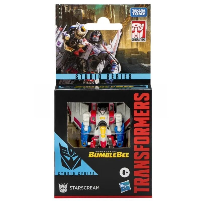 Трансформеры игрушки Hasbro Transformers Studio Series Core Class Transformers: Bumblebee Starscream (8.9cm) F8750