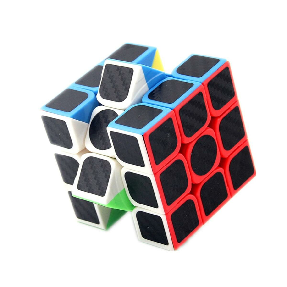 Наклейка из углеродного волокна 3x3x3 Speed Magic Cube 3*3*3 Magic Cube 3x3 Professional Brain Puzzle Toy Toy For Childr
