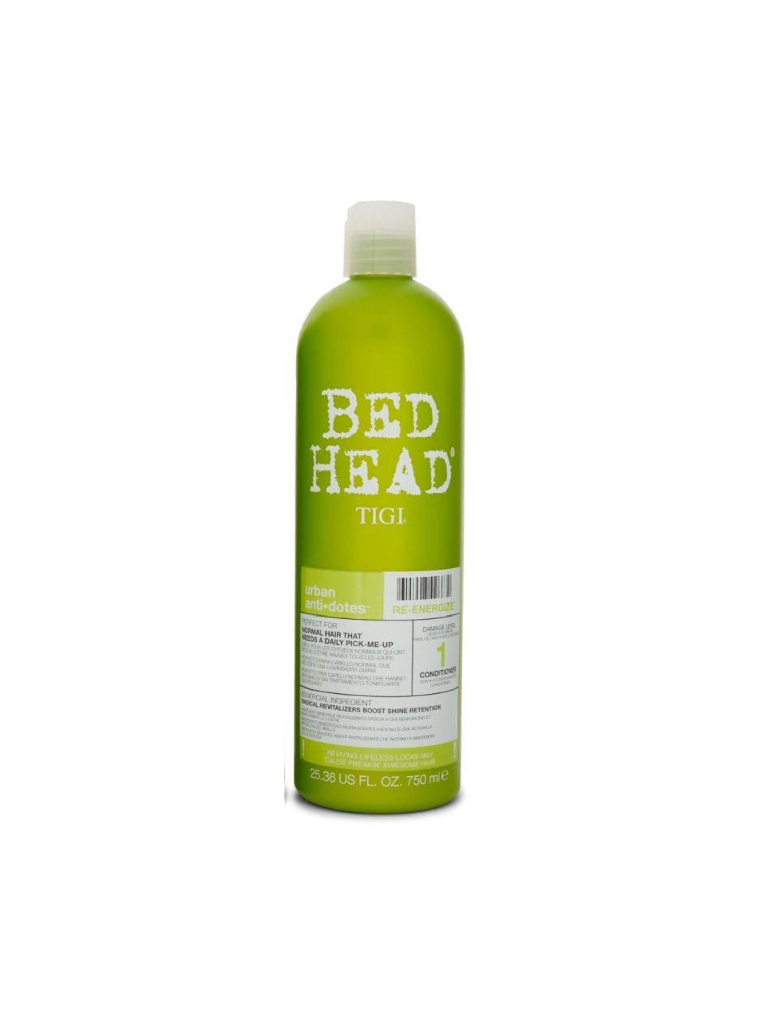 TIGI Bed Head Re-Energize Conditioner - Кондиционер для нормальных волос 750 мл