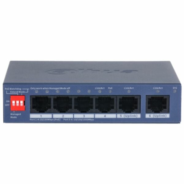 Dahua DH-CS4006-4ET2GT-36 Коммутатор POE