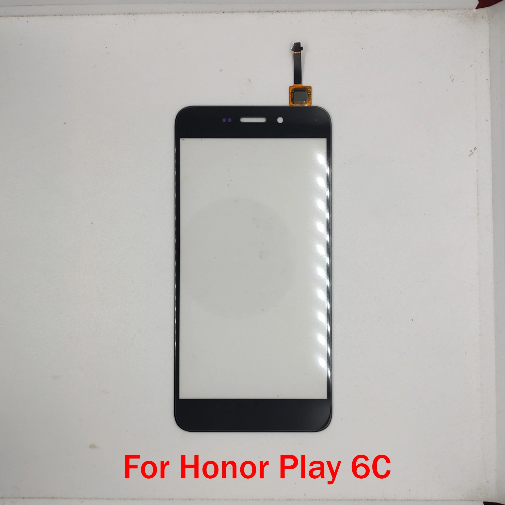 Внешний экран с дигитайзером для Huawei Honor Play 6A 6C 6X 7A 7C 7X Pro, сенсорная панель, ЖК-дисплей, переднее стекло, запасные части Play 6C Black