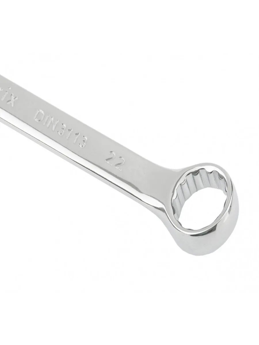 Ключ комбинированный, 22 мм, CrV, полированн, MATRIX, 15166