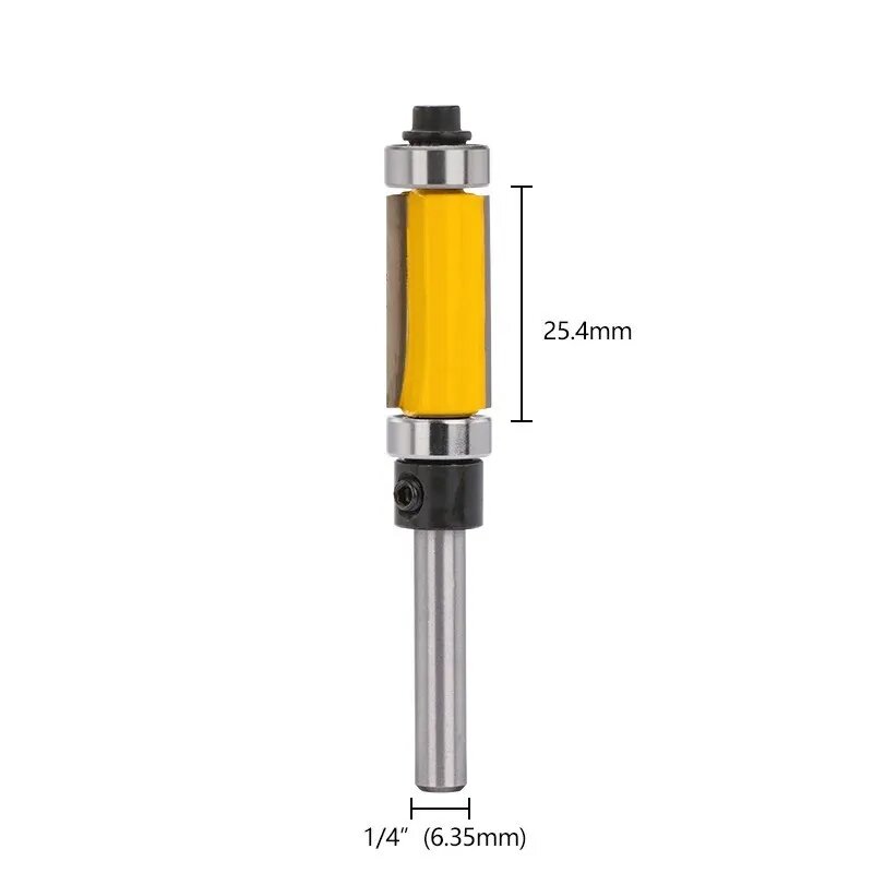 Фреза для дерева 1/4", 25.4mm, твердосплавная