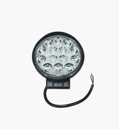 Фара противотуманная светодиодная (ближний свет) круглая 12-24V 42W (Автоэлектрика)/арт. AE42R-14LED-42PC