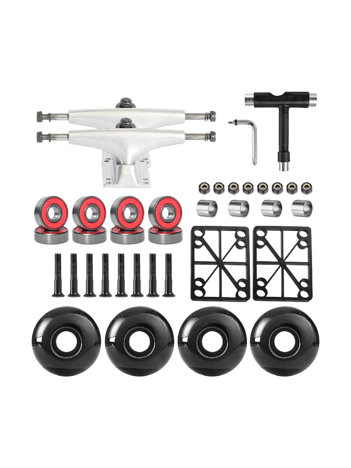 Мост для Скейтбординга с Двойным Ударом Палубы Высокопрочный Алюминиевый Мост Для Скейтбординга