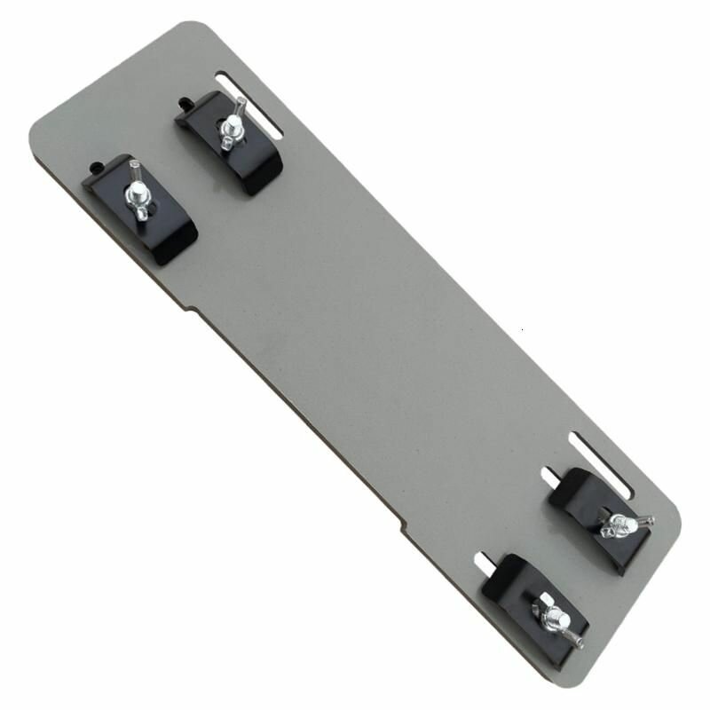 Универсальная базовая пластина для ручной электрической циркулярной пилы, регулируемый кронштейн, направляющая для резки по дереву, - Пластиковая модель