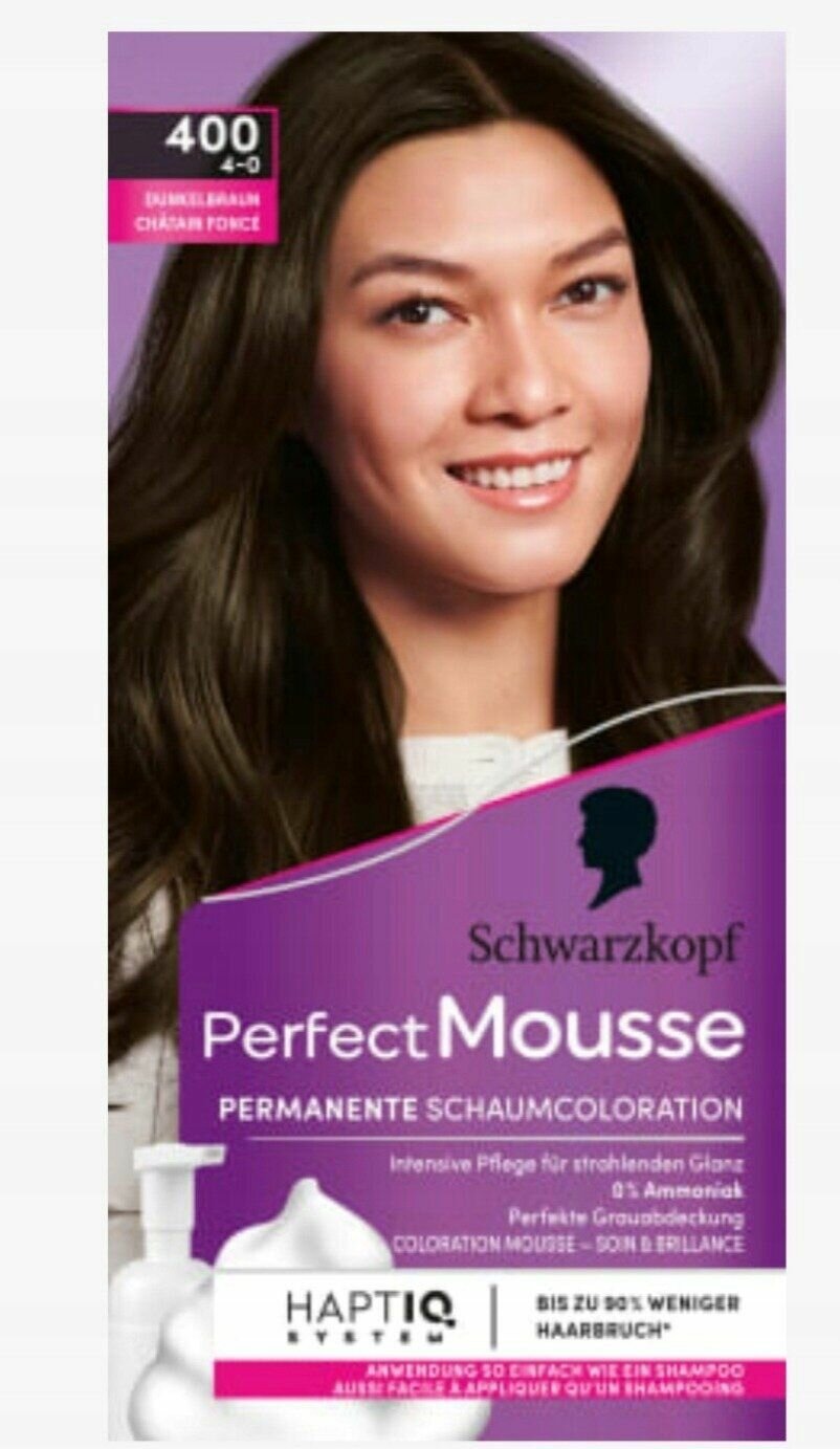 Perfect Mousse Краска для волос, 400 Холодный эспрессо
