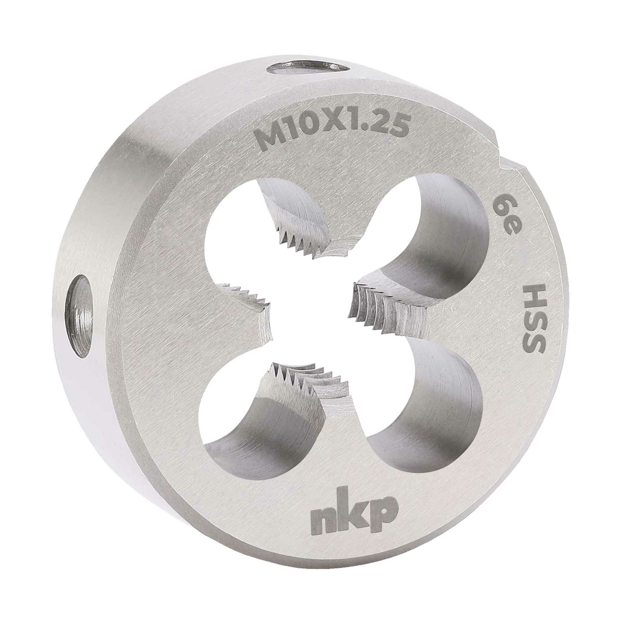 Плашка NKP М10х1,25 DINEN22568 HSS 6e 30х11мм 239101N