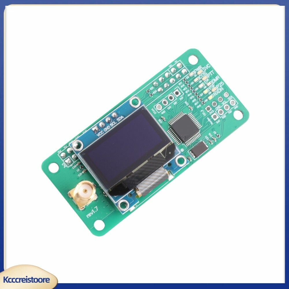 Комплект MMDVM Hotspot модуля UHF/VHF/UV, SMA, со светодиодным дисплеем и антенной