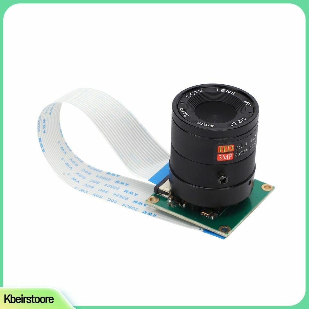 Модуль камеры для Raspberry Pi 4/3B, HDMI, 1080P, 5 МП, объектив, зеленый