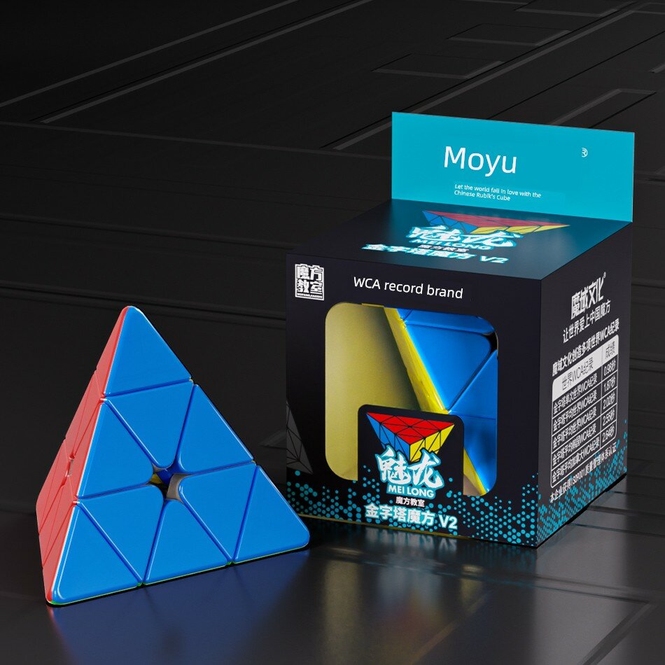 Demonic Culture Pyramid Кубик Рубика v2 детская развивающая игрушка серии специальной формы треугольник асимметричный