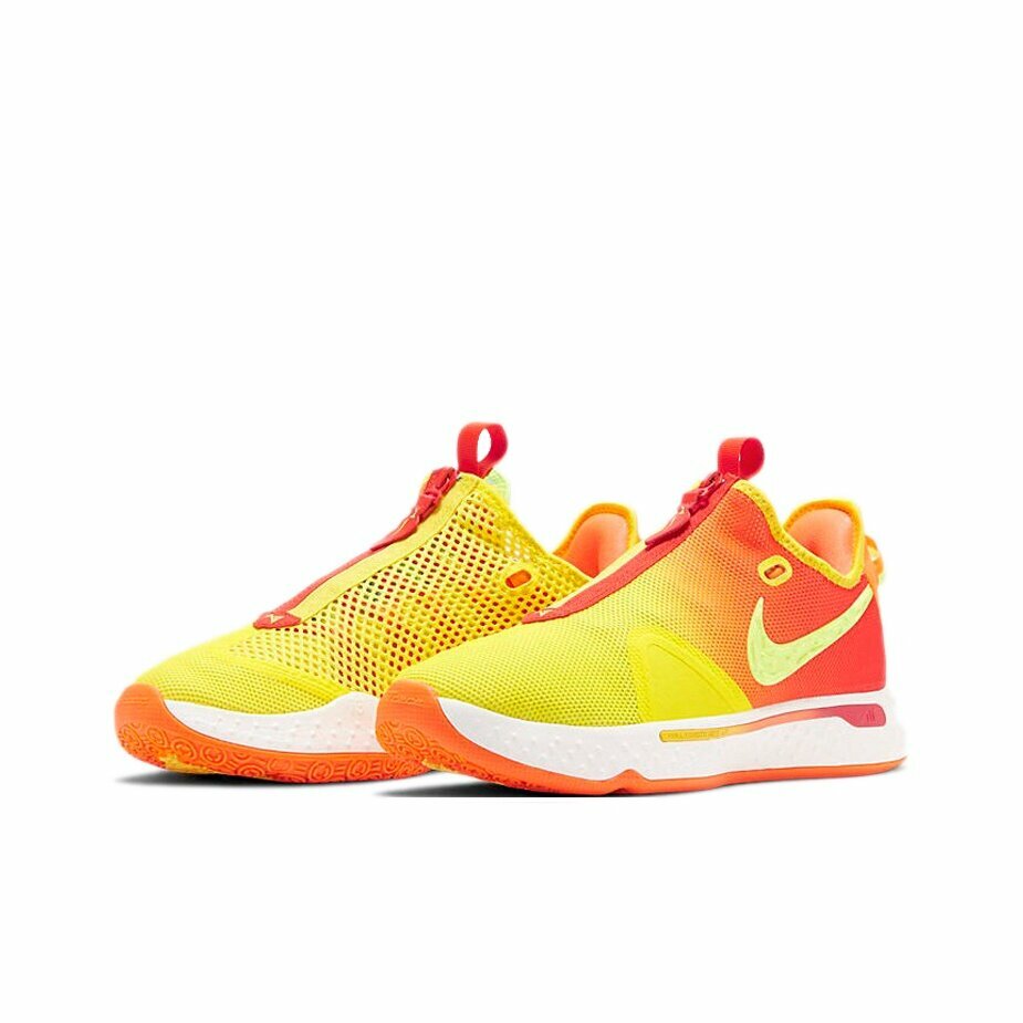 Кроссовки NIKE PG 4, размер EU 37.5 стопа (23.5CM), yellow — фото 1