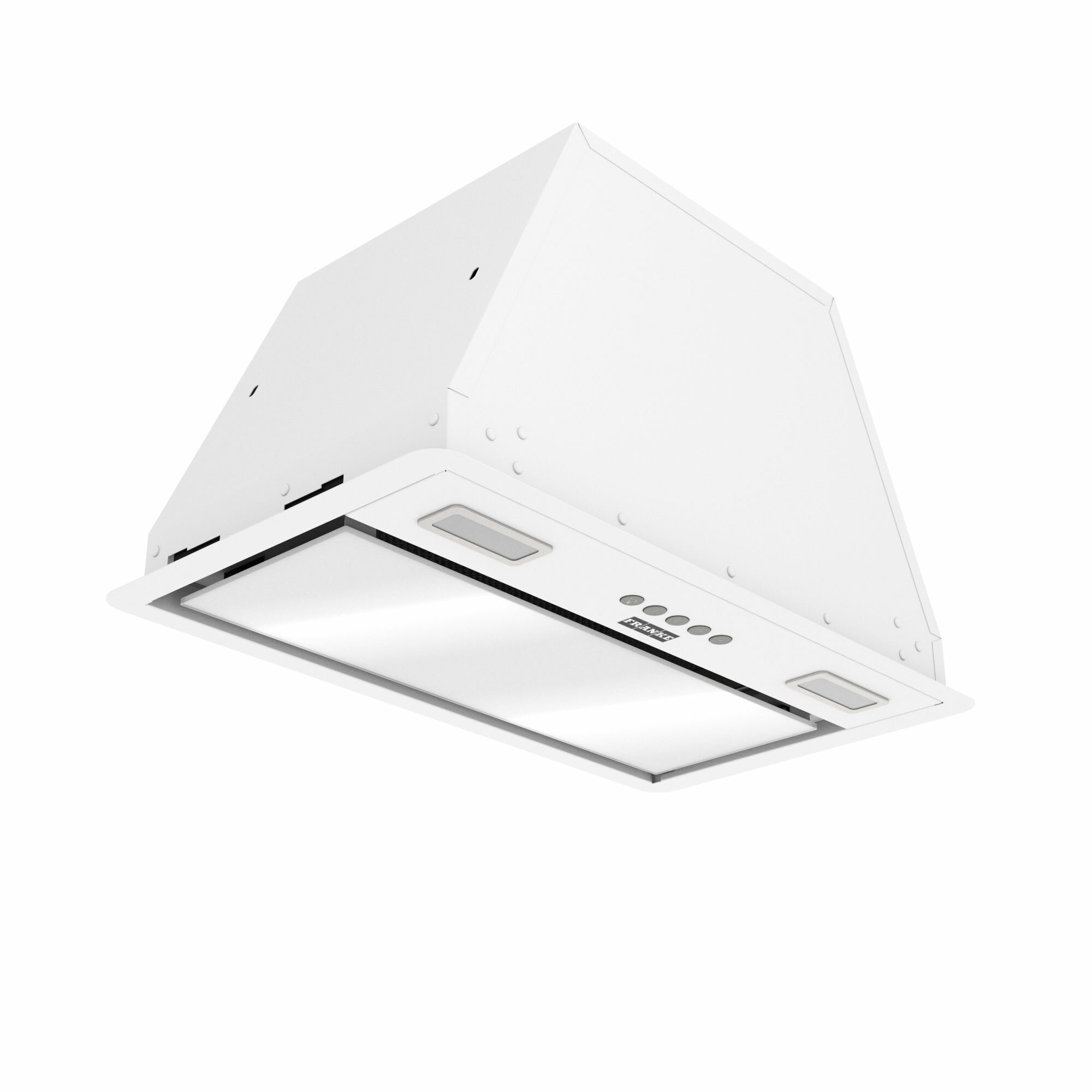 Franke VERA 52 WH вытяжка встраиваемая, Цвет белый, Производительность 1000 м3/ч, Ширина шкафа 60 см, 3 скорости, LED освещение, Режимы отвод/рециркуляция, Периметральное всасывание