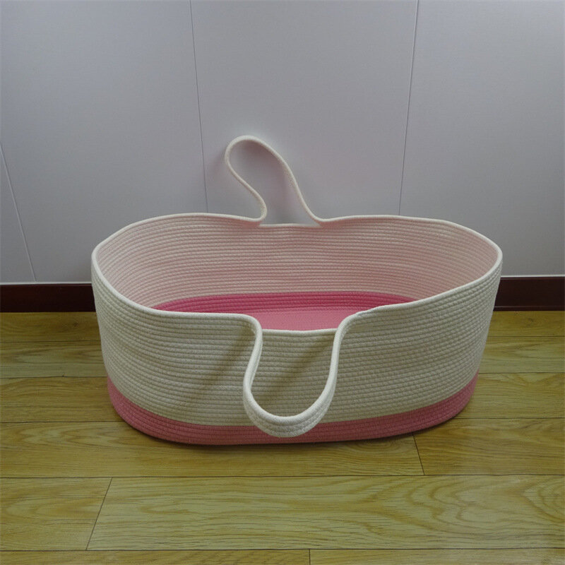 Детское портативное автокресло, спальная корзина, мобильная уличная кровать для безопасности ребенка, портативная корзина в корейском стиле для домашнего использования