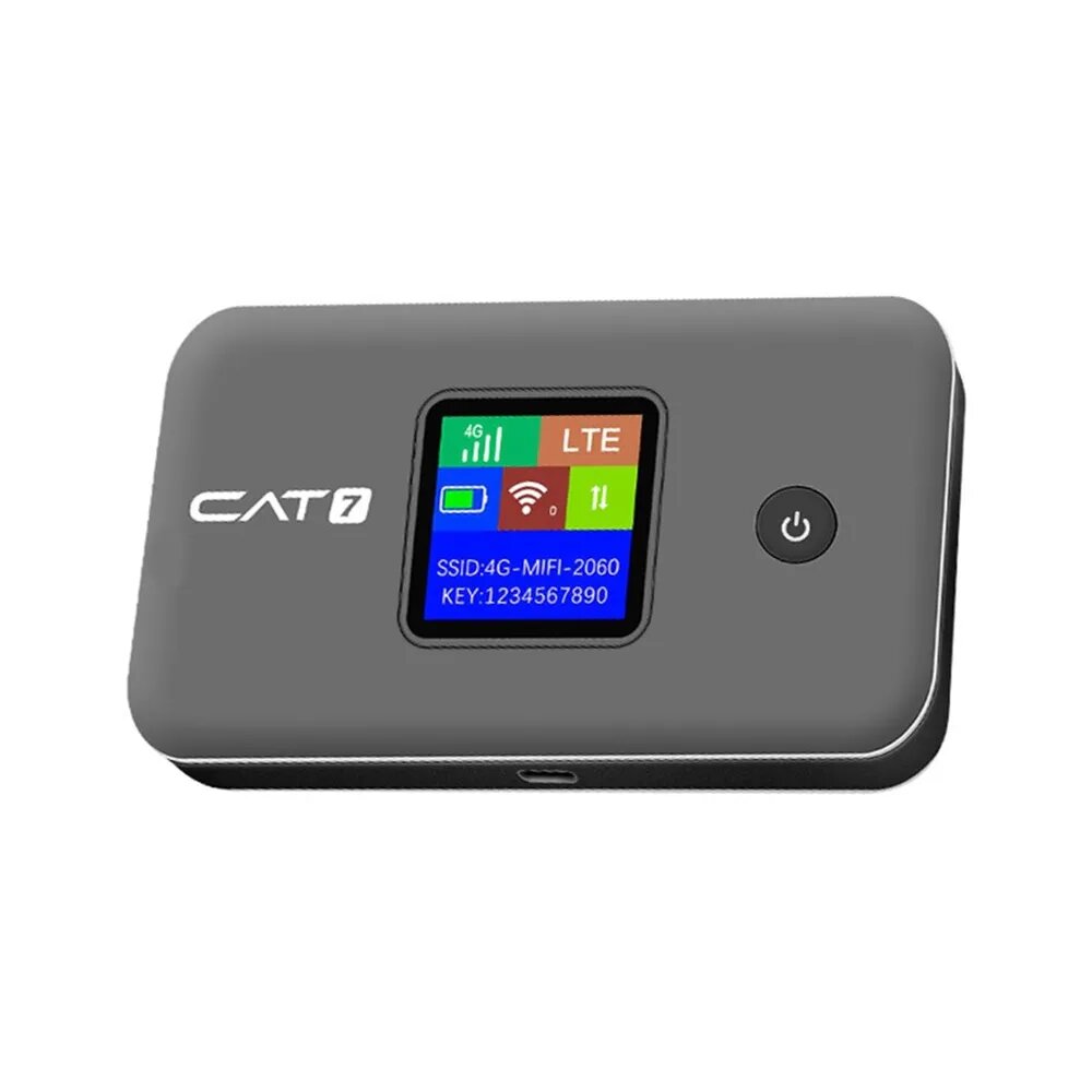 Мобильный маршрутизатор Cat7 WiFi6 4G LTE, беспроводной двухдиапазонный 2,4 ГГц и 5,8 ГГц, карманный модем MiFi со слотом для SIM-карты B