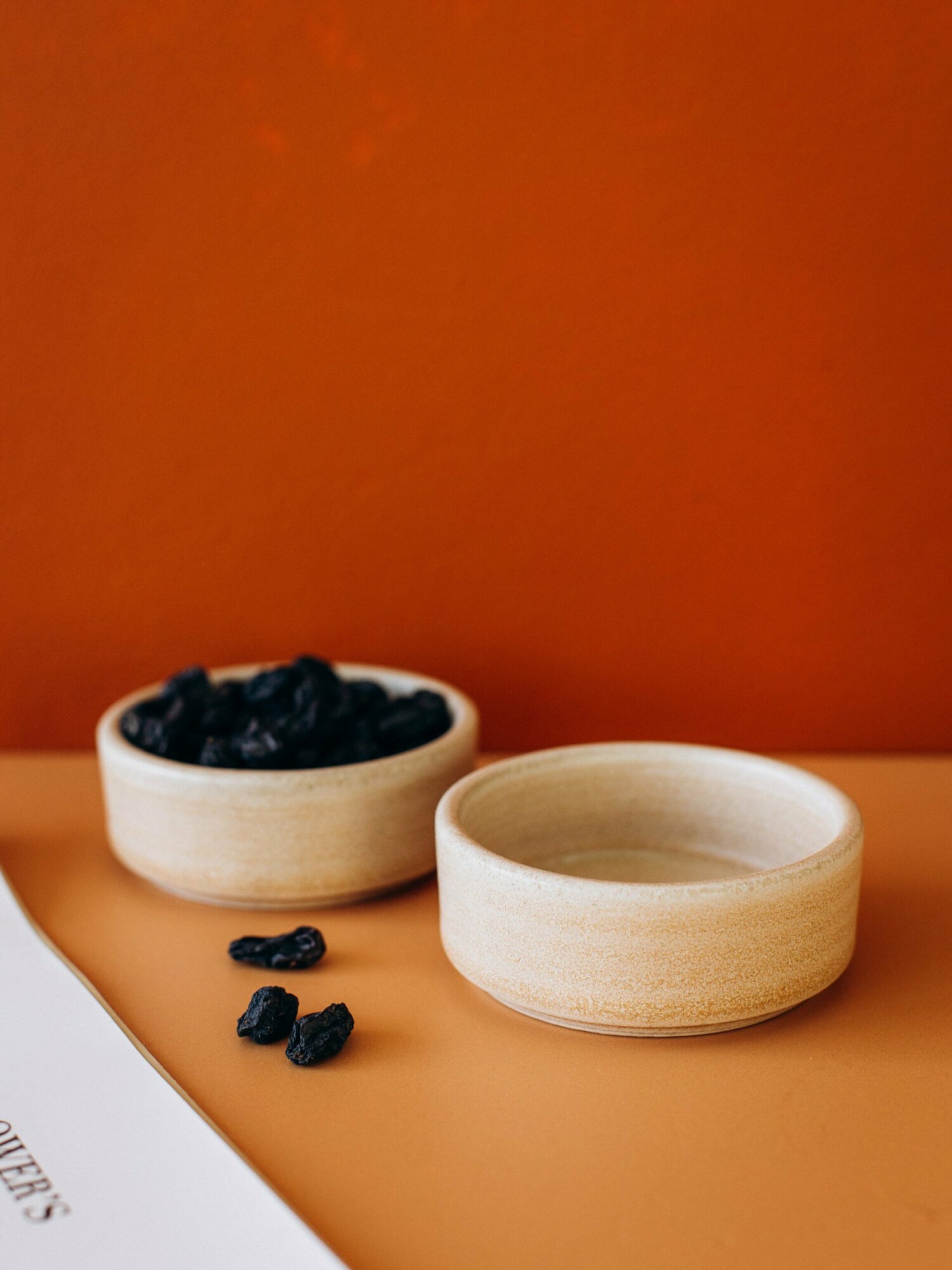 Набор соусников 2 штуки, серия Mirage, диаметр 8 см, объем 90 мл, фарфор, бежевый, Bonna