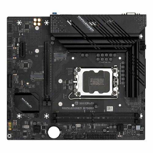 Материнская плата MAXSUN Challenger B760M-F, LGA 1700, Intel B760, mATX, Ret