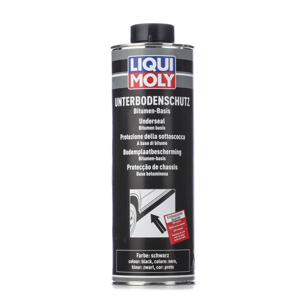 Антикоррозионная защита днища кузова, LIQUI MOLY 6112 (1 шт.)