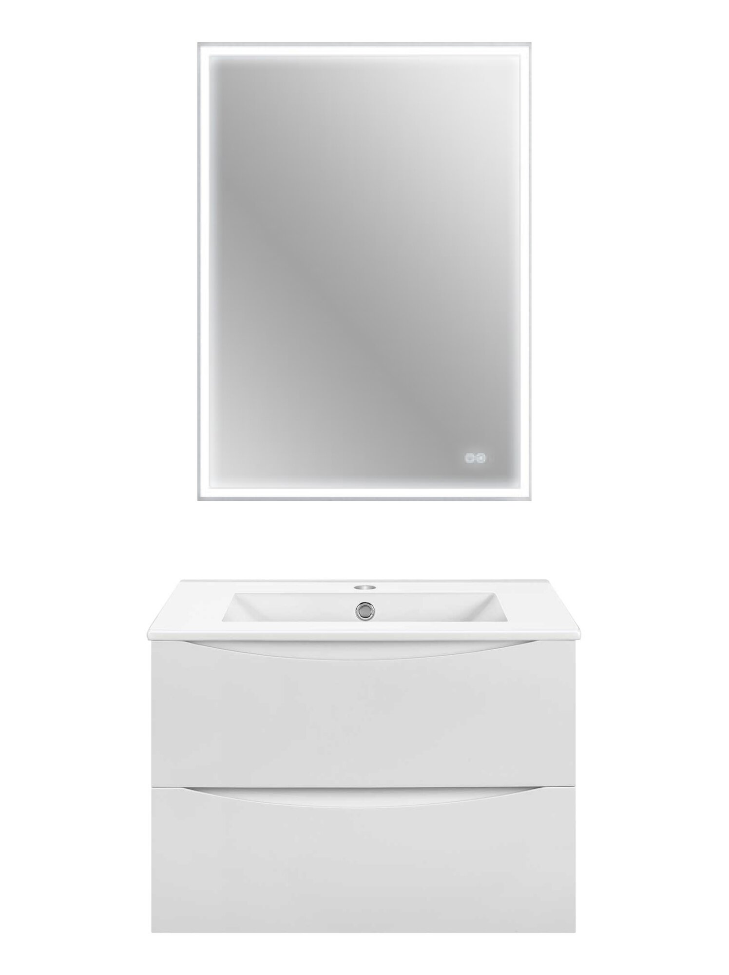 Мебель для ванной Vincea Mia Slim 60 G.White