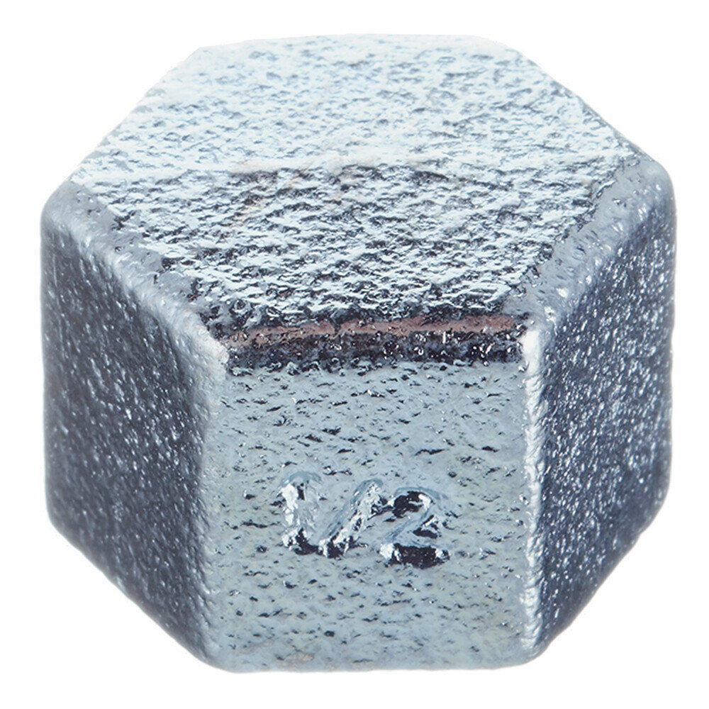 Заглушка Gebo Platinum (300-4V) 1/2 ВР(г) чугунная оцинкованная