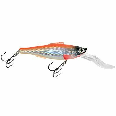 Воблер для рыбалки AQUA тюлька DR 105mm, цвет 102 (оранжево-золотая спинка), 1 штука