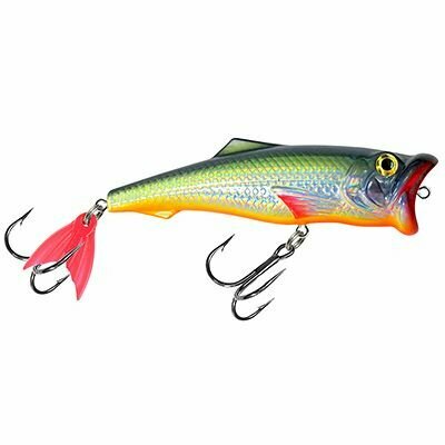 Поппер AQUA 65mm, цвет 101 (фиолетово-оранжевый серебристик), 1 штука в комплекте