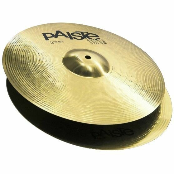 Тарелка Hi-Hat (пара) Paiste 13" 101 Brass Hi-Hat