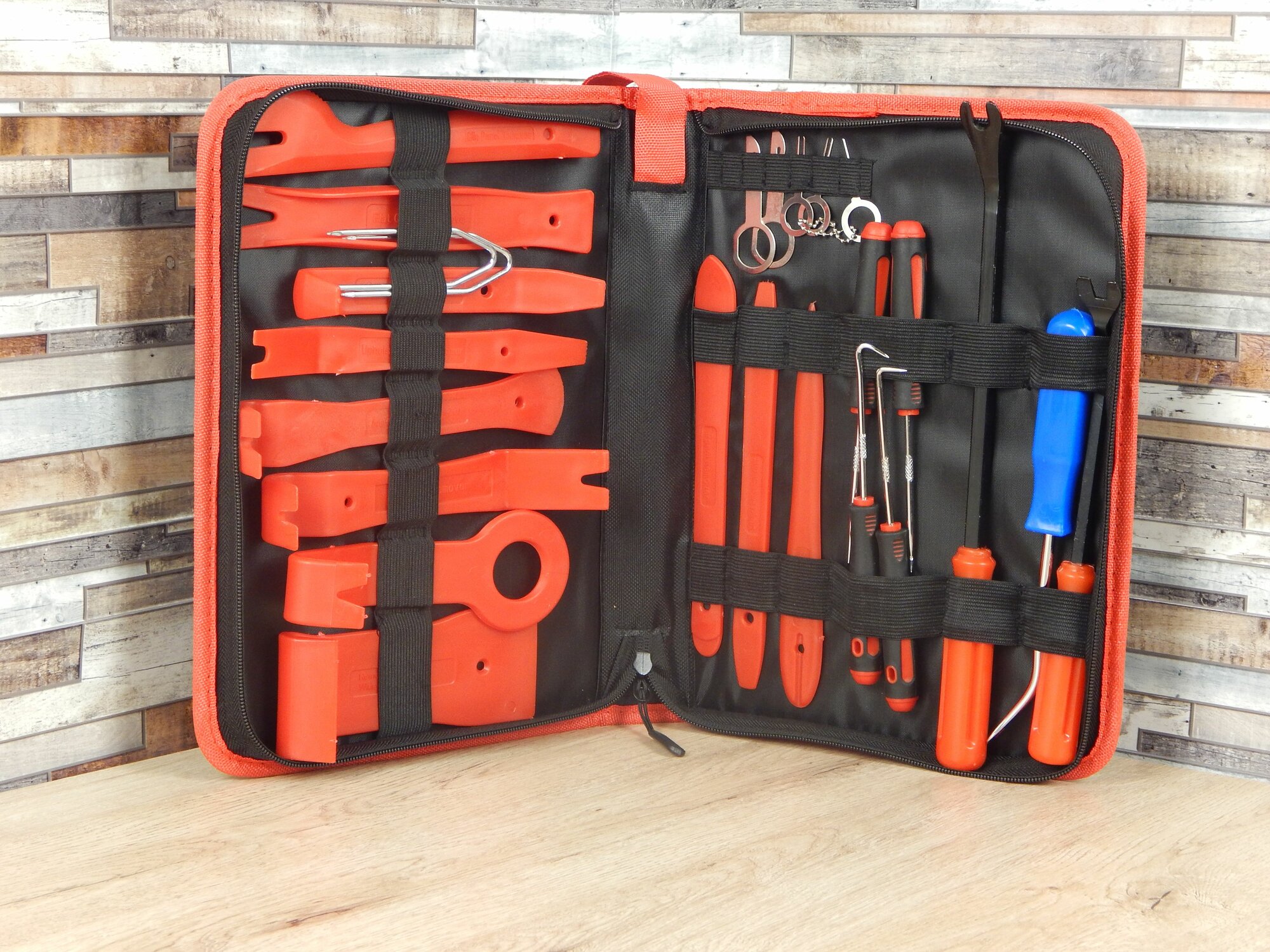 Съемники клипсы автомобильные, обшивки, лопатки пластиковые, набор съемников для обшивки дверей