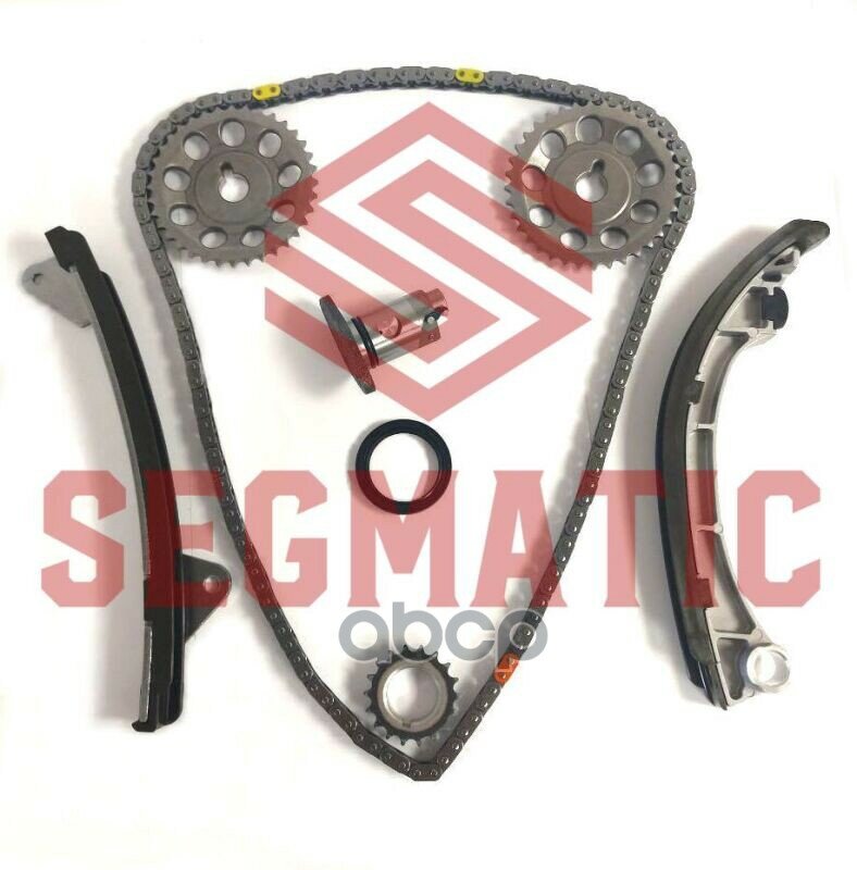 Комплект цепи ГРМ (Цепь-1, Нат-1, Усп-2, Шест-2): TOYOTA Corolla 1.4i-1.6i-1.8i 1ZZ-FE/3ZZ-FE/4ZZ-FE 0 SEGMATIC арт. SGPS8047