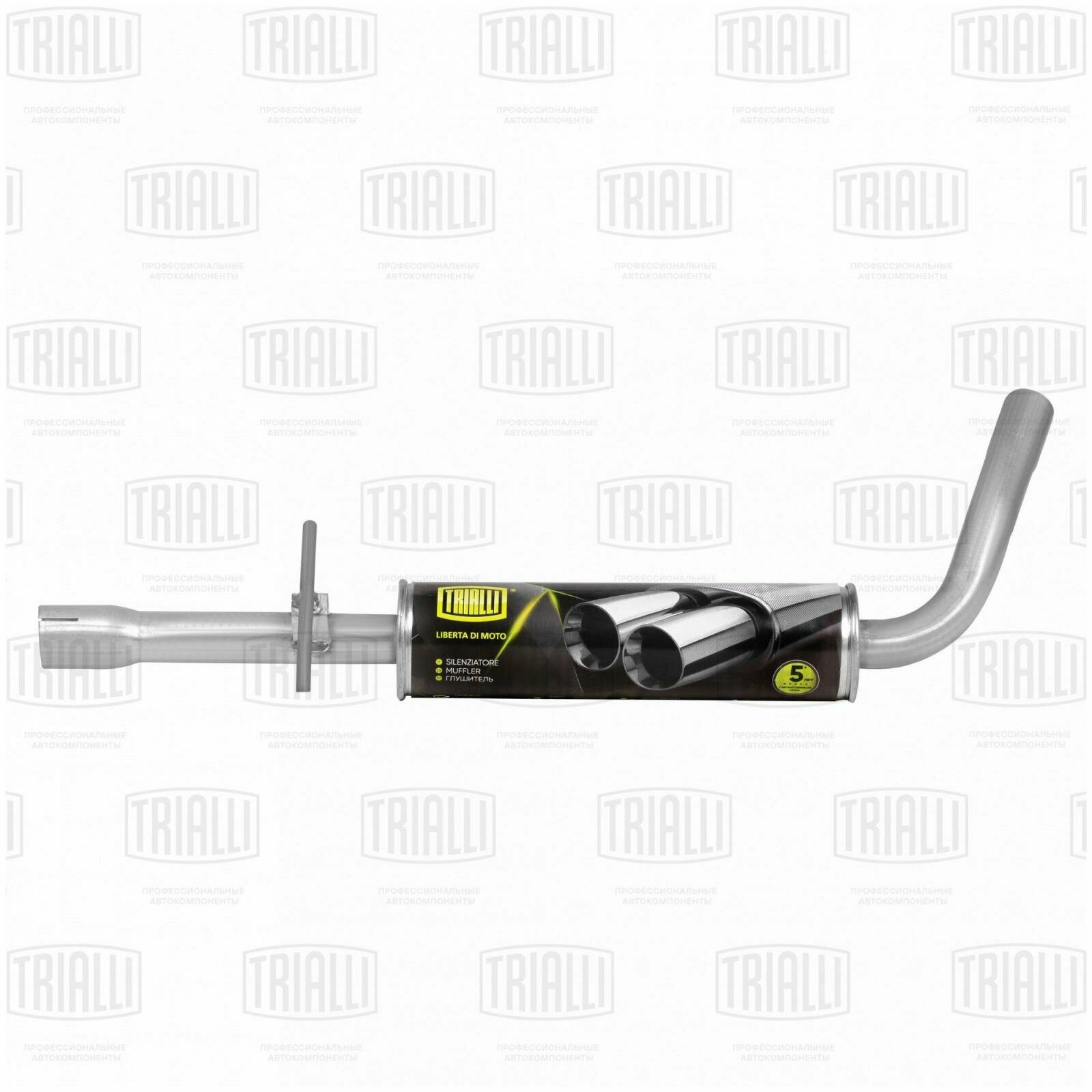 Резонатор Skoda Octavia (96-) (EAM 1803) алюминизированный