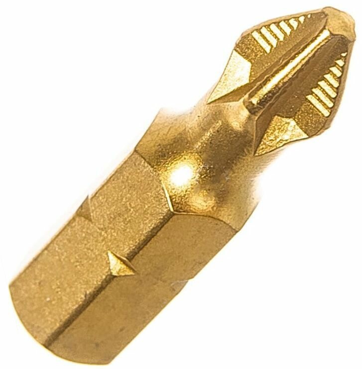 Триггер 84971 бита PH-2 титановая крестовой шлиц 25мм Профи (3шт)