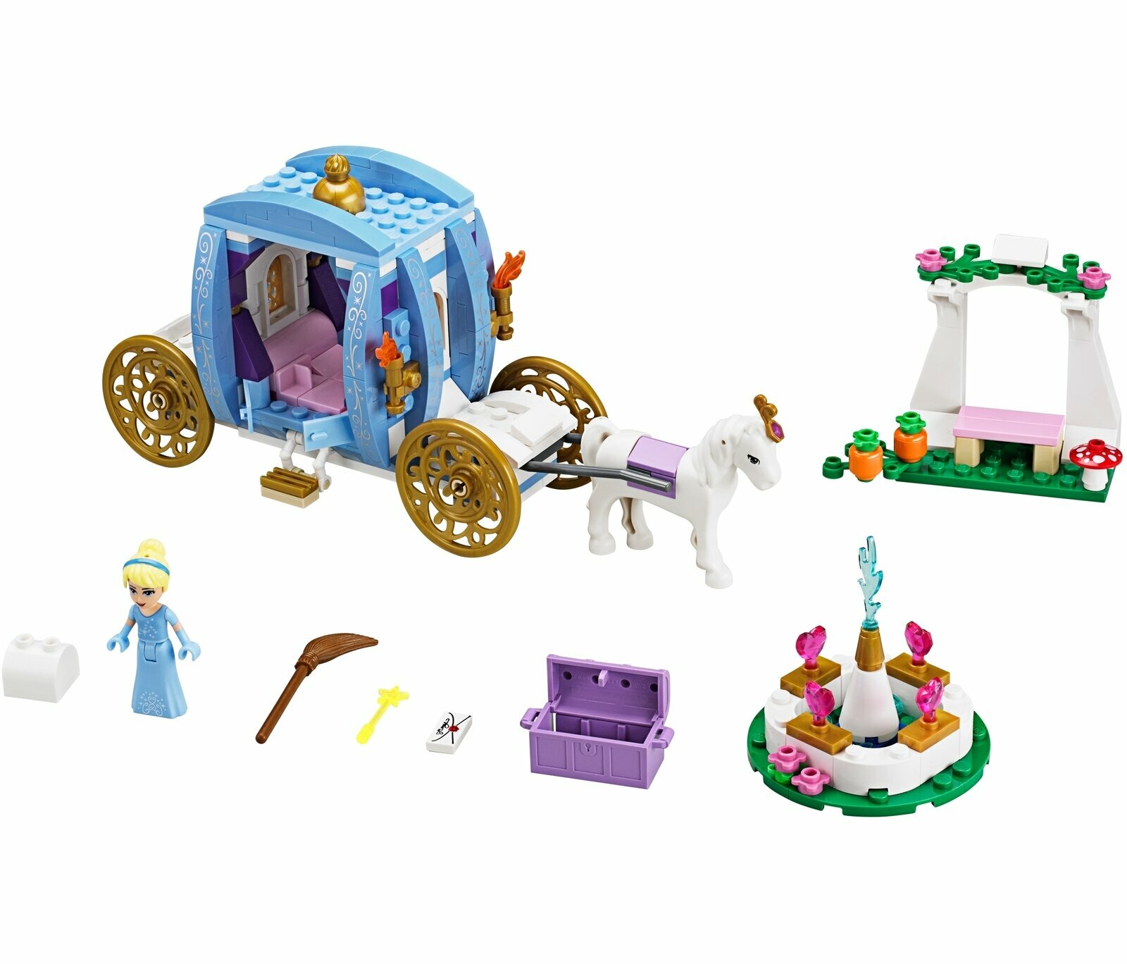 Конструктор LEGO Disney Princess Заколдованная карета Золушки (LEGO 41053)
