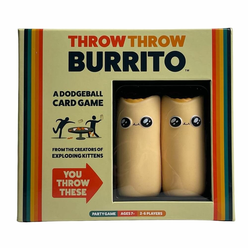 Настольная игра для компании "Throw Burrito" ("Кидай Буррито")