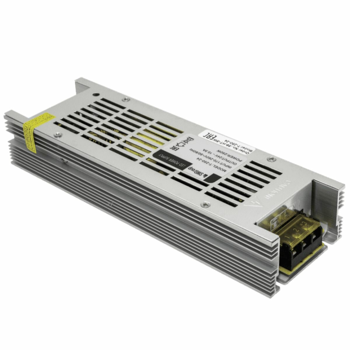 Блок питания для светодиодной ленты, преобразователь напряжения, 24V, IP20, 250W