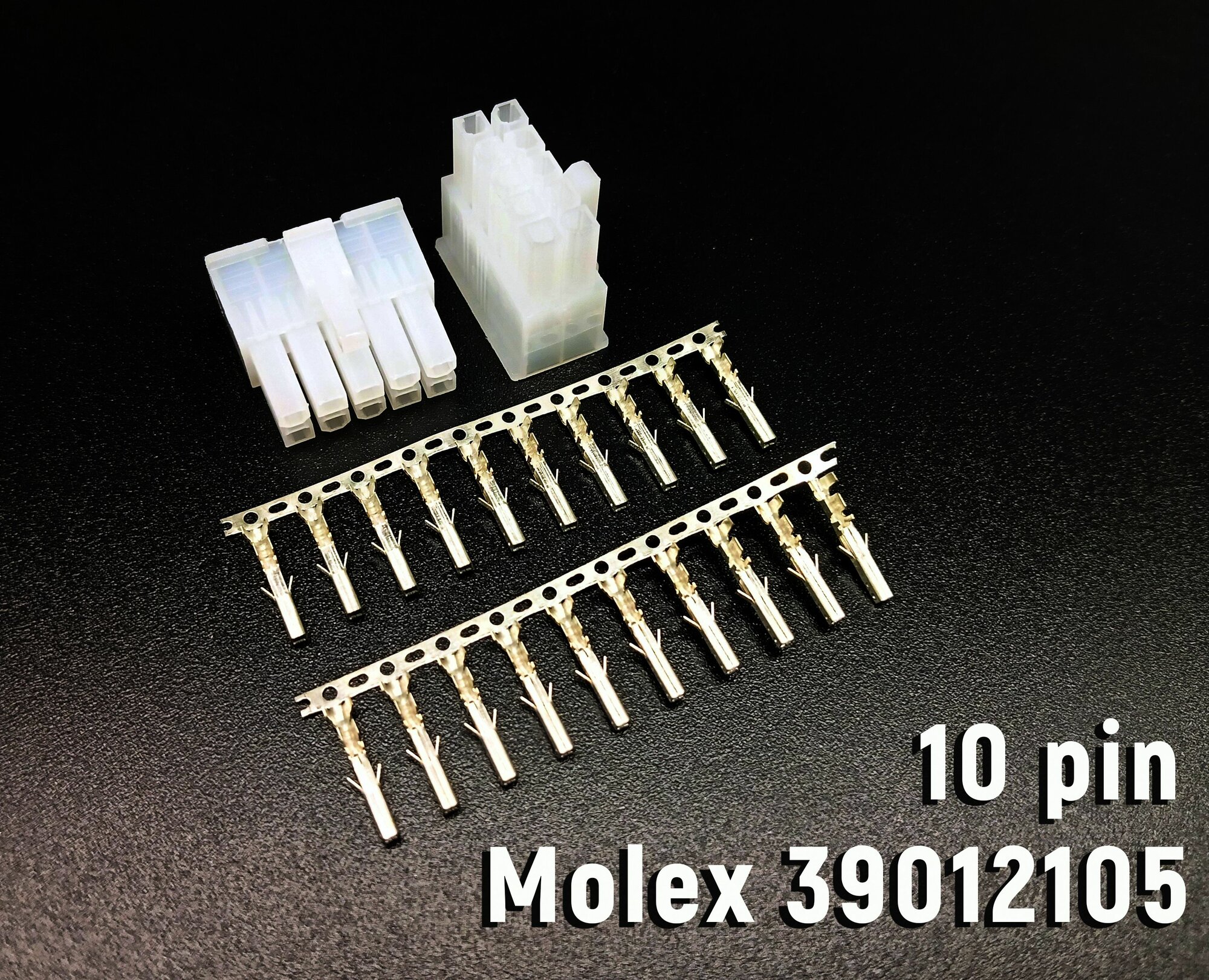Разъём 10pin Molex 39012105 4.2мм с пинами 2шт.